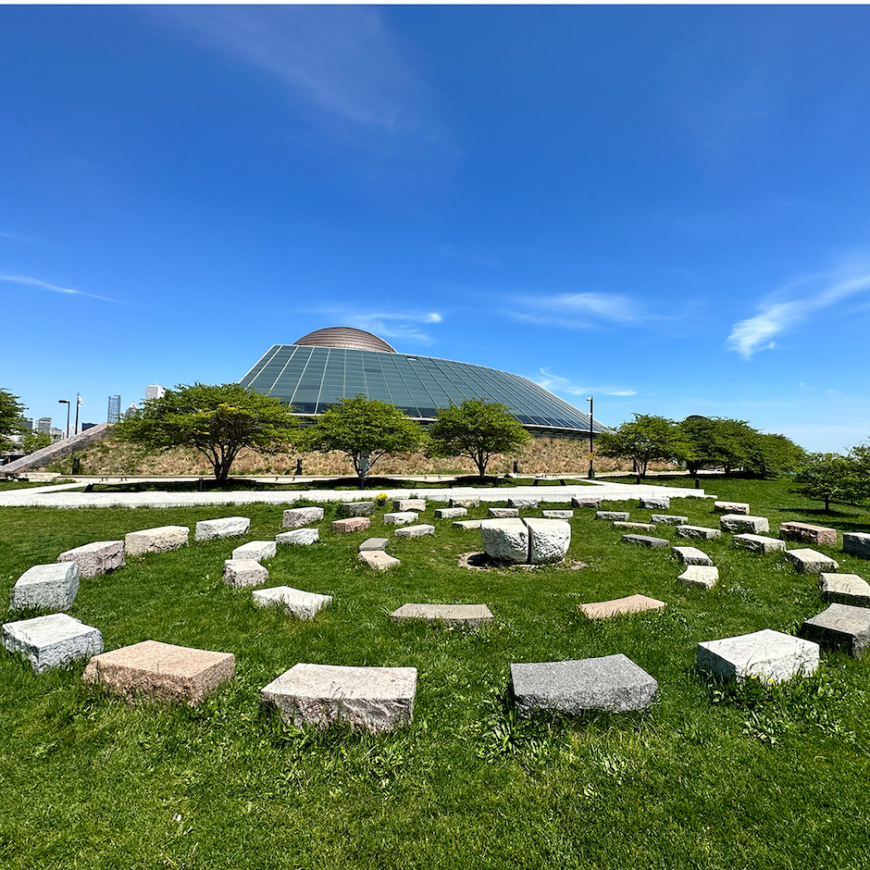 Americas' Courtyard, Stargazers Hub, and the Intersection of Art and Science - Adler Planetarium