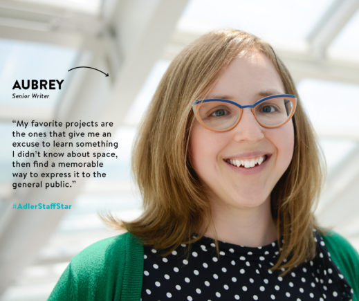 Adler Staff Star: Meet Aubrey! - Adler Planetarium