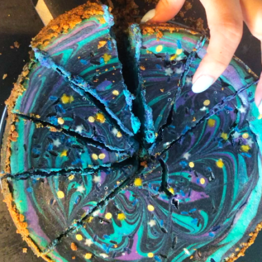 How To Make A Galaxy Cheesecake - Adler Planetarium