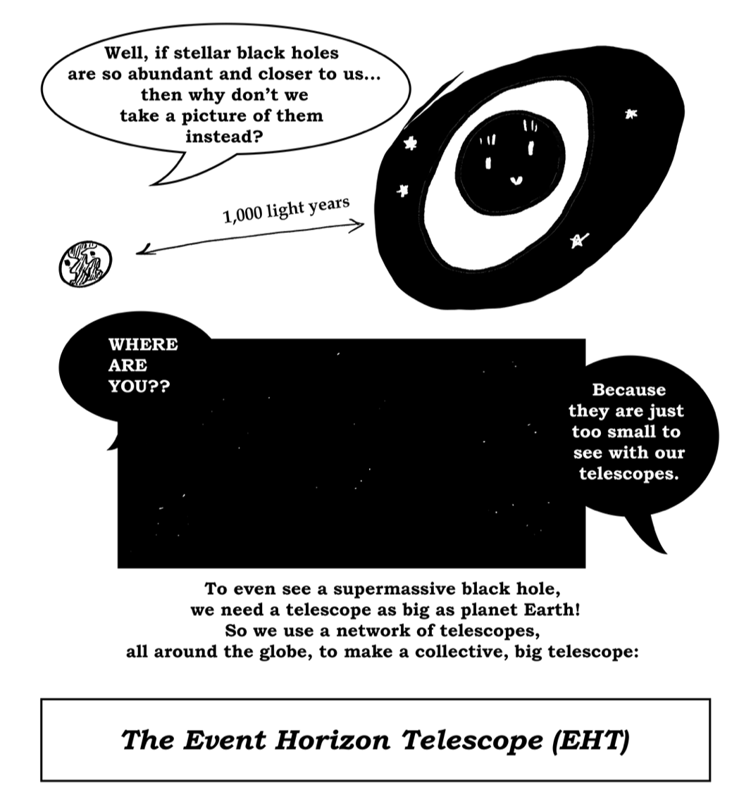 Webcomic: "That Black Hole Picture" 101 - Adler Planetarium